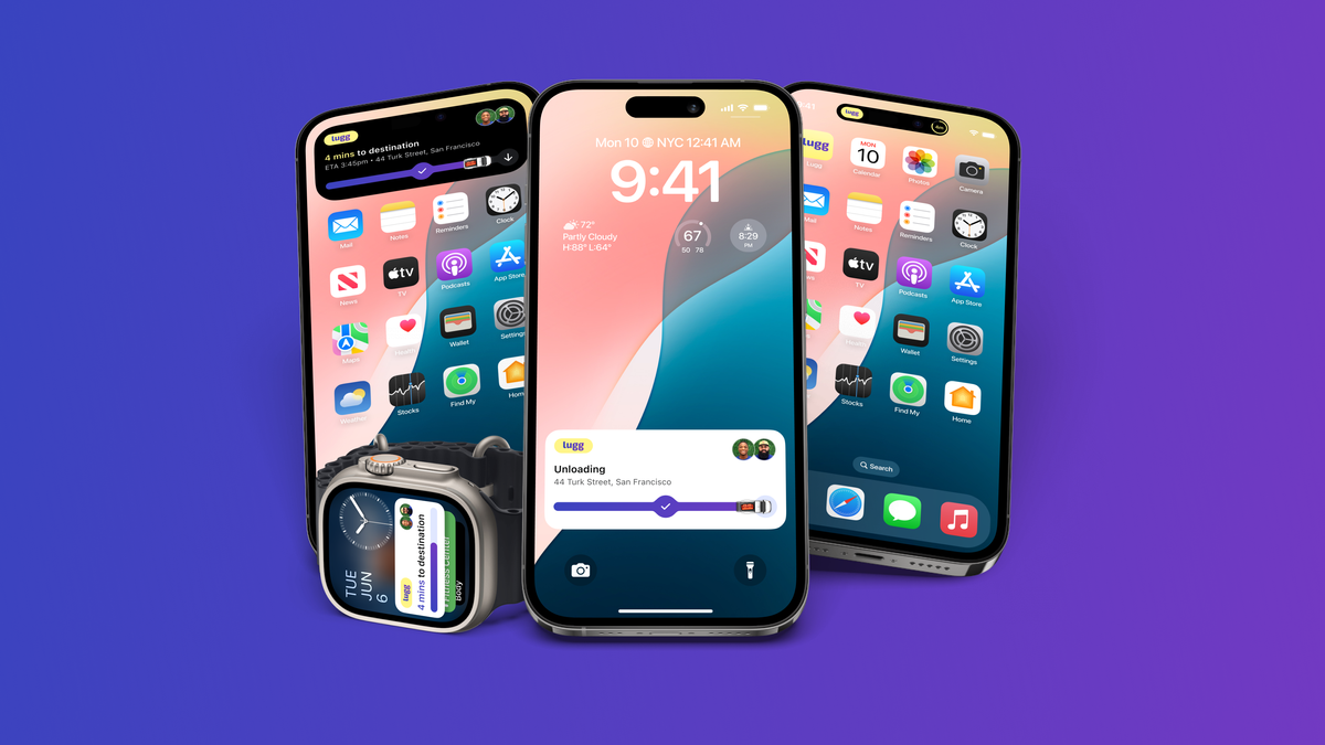 Arriving on your Lock Screen, Dynamic Island & Apple Watch